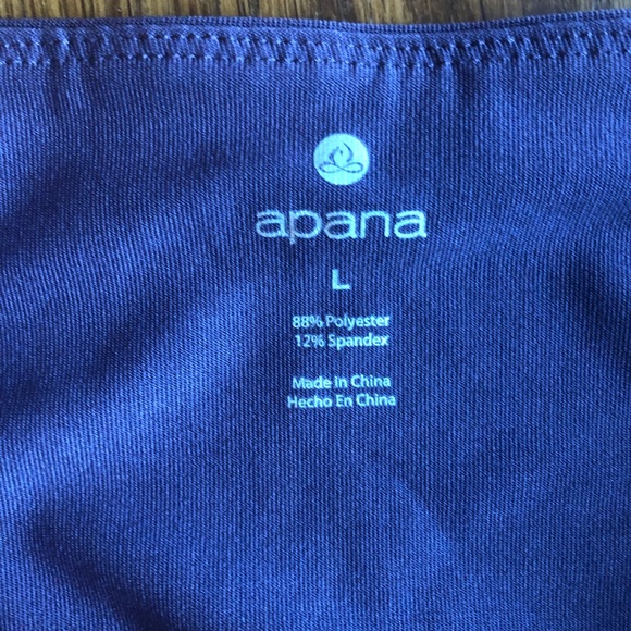 Apana | Pants & Jumpsuits | Apana Athletic Capri Leggings With Cutouts ...
